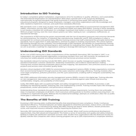 ISO 17025 Lead Auditor Training in Australia.ppt