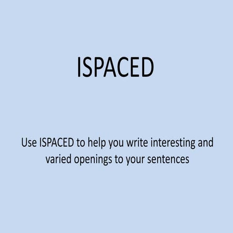 ISPACED | PPTX