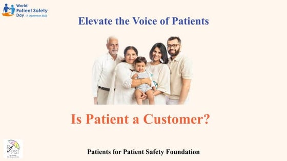 Who is a Patient - Client.pptx | Healthcare Industry | Industries