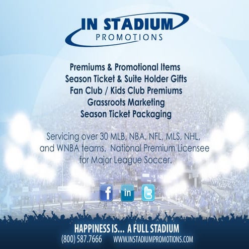 Instadiumpromotions presentations