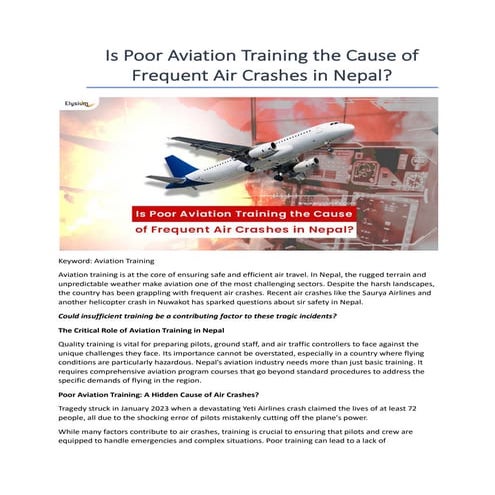 Is Poor Aviation Training the Cause of Frequent Air Crashes in Nepal.pdf