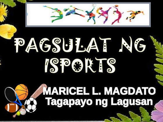 Balitang isports | PPTX