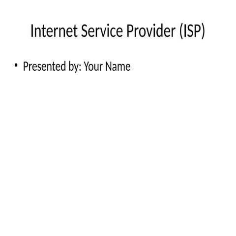 Isp final presentation | PPTX