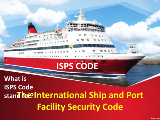 Isps code guidelines