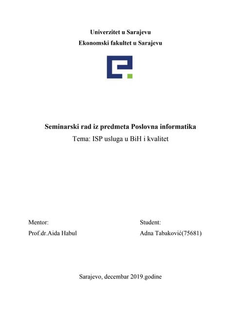 Racunarske mreze umrezavanje racunara | PDF