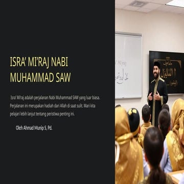 Materi isra' mi'raj | PPTX