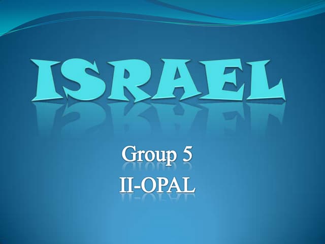 Ancient Israel Powerpoint | PPT