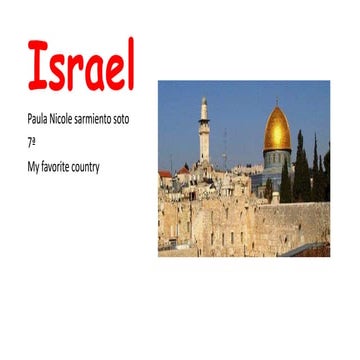 Israel | PPTX