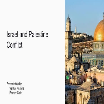 Israel-and-Palestine-Conflict by VenkatKrishna.pptx