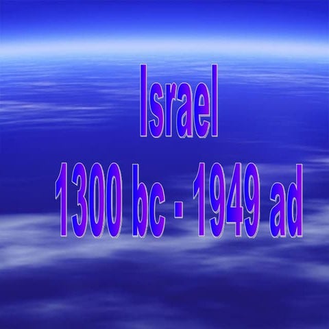 A timeline of the reign of King David of Israel | PPTX
