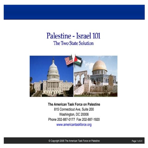 Israel Palestine 101 | PPT