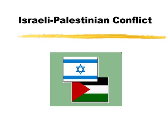 Palestine and israel conflict | PPT