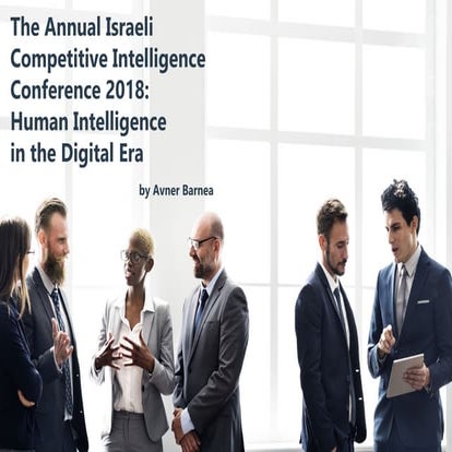 Israeli CI annual conference 2018 | PPT