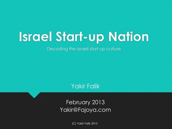 Did you know Israel is?... | PDF