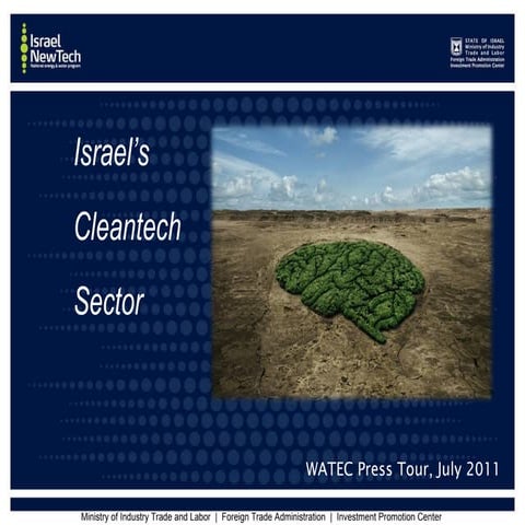 Israel new tech (water and energy) july 2011 | PPT