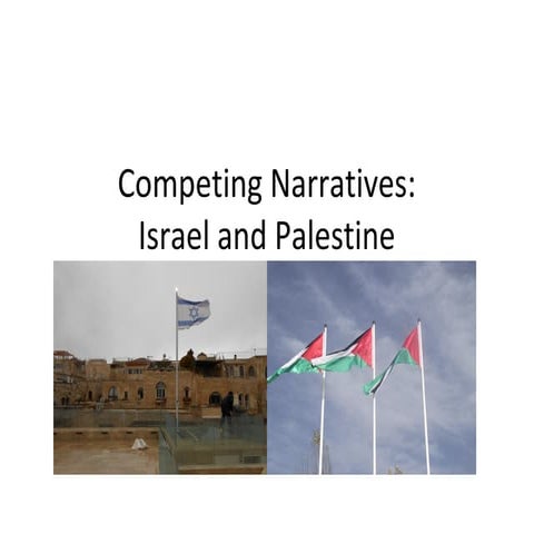 Palestinian Israeli Conflict two Different Perspectives | PPT