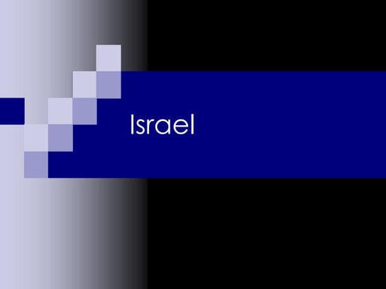 Palestine and israel conflict | PPT
