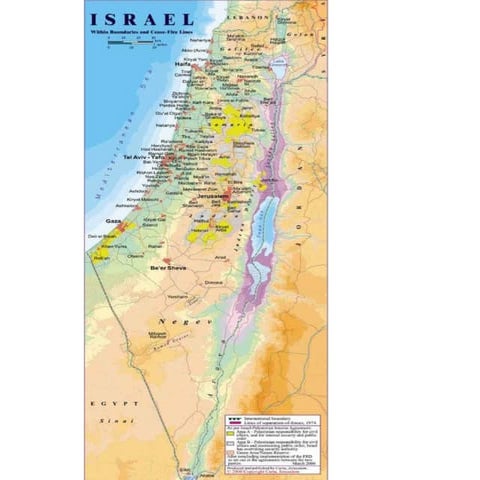 Israel Through Maps - D. Ackerman - Website TEACHERS | PPT