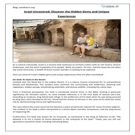 Interesting Facts About Israel | PDF