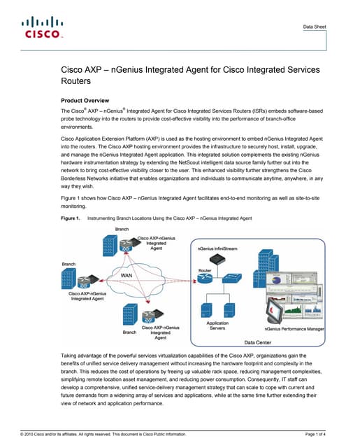 Cisco 3900 series integrated services routers | PDF