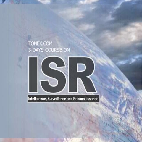 ISR (Intelligence, Surveillance, and Reconnaissance) Training - Tonex ...