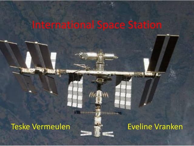 Het International Space Station | PPTX