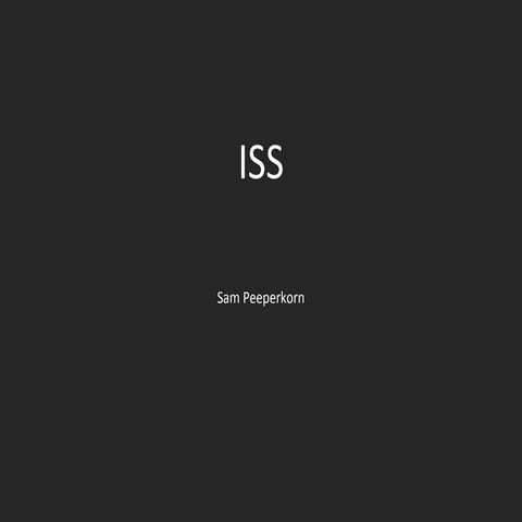 ISS | PPT