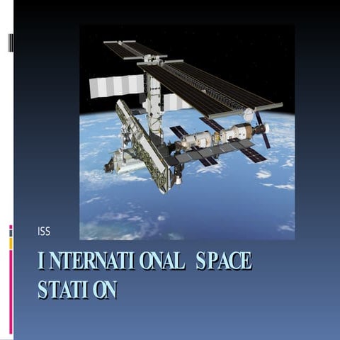 Iss International Space Center | PPTX