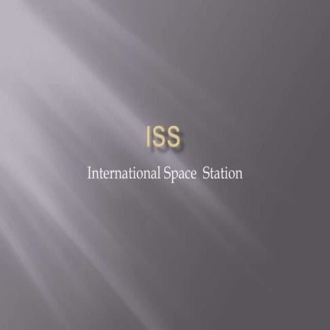 Iss | PPT