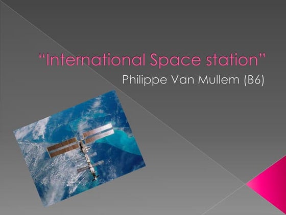 International Space Station ISS | PPT