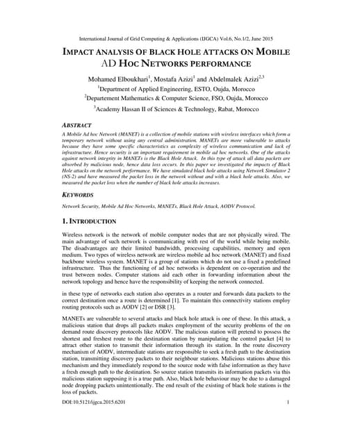 SURVEY OF MANET MISBEHAVIOUR DETECTION APPROACHES | PDF