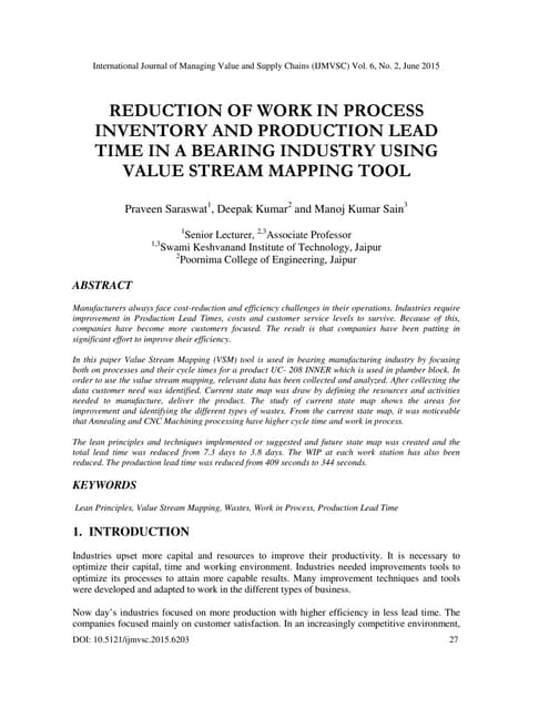 Improvement of supply chain process using Maynard Operation Sequence Technique and Manpower ...