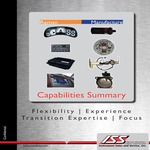 Iss Capabilities Summary | PDF