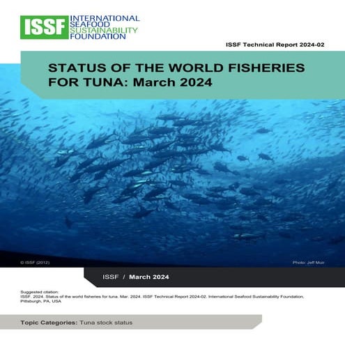 Status of the World Fisheries for Tuna - Technical Report | PDF