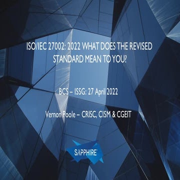 issg-iso27002-standard-270422 ppt slides | PDF