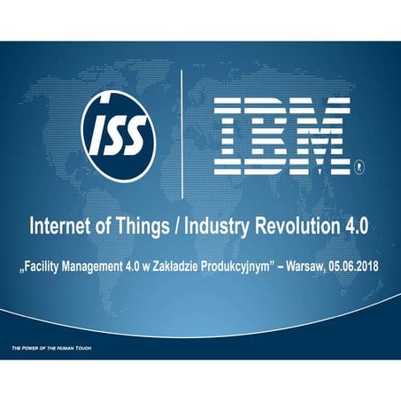 ISS & IBM - Internet of Things, Industry 4.0 | PDF