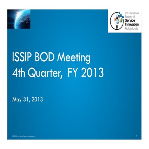20130830 Slides - ProgressUpdateWithBoard - ISSIP_BOD 083013 ...