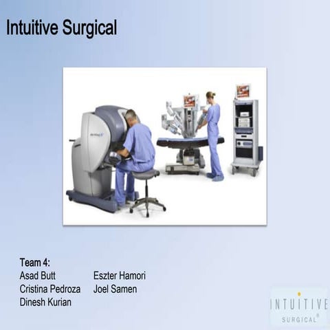 Presentation on Intuitive Robotics | PPTX