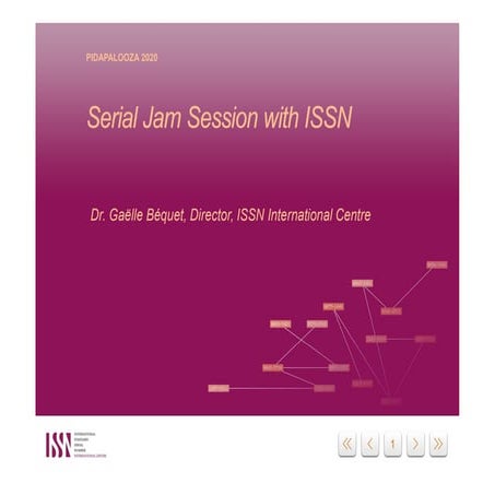 Promoting Persistent Identifiers: ISSN, URN, DOI, ARK and more ...