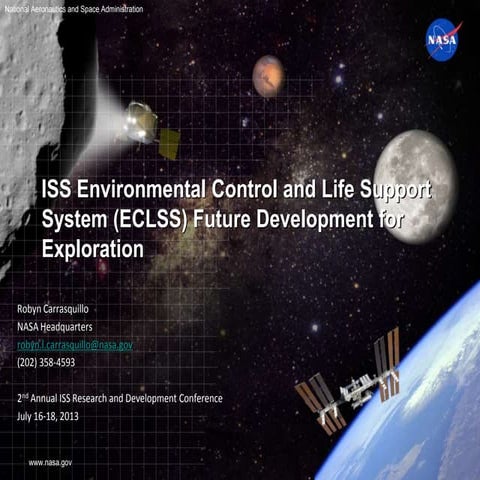 ISS Environment Control & Life Support System | PPTX