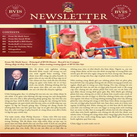 BVIS Newsletter Issue09 20142015 | PDF