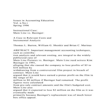 Issues in Accounting EducationVol. n.No.iSpring 1996In.docx