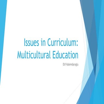 Issues in curriculum | PPTX