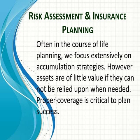 Issues in Insurance Planning | PPTX | Life Insurance | Insurance