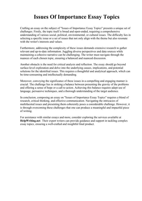 Essay On Importance.pdf