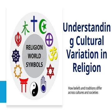 Issues Surrounding Differences in Religion.pptx