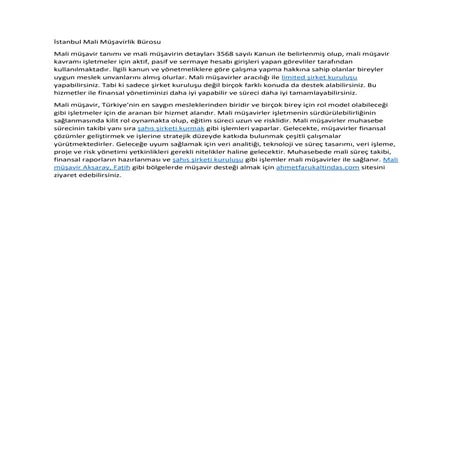 Yeminli mali müşavir nasil olunur | DOC