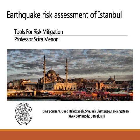 Istanbul risk assessment daniel | PPT
