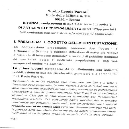 Memoria e 415 bis cpp marzo 2014 | DOC