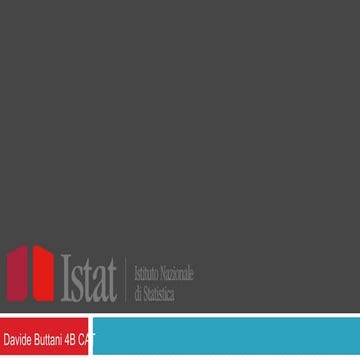 ISTAT | PPTX | Economy | Business and Finance